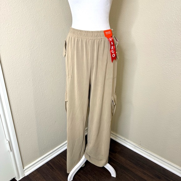 Maze Collection | Pants & Jumpsuits | Nwt Maze Collection Beige Cargo ...